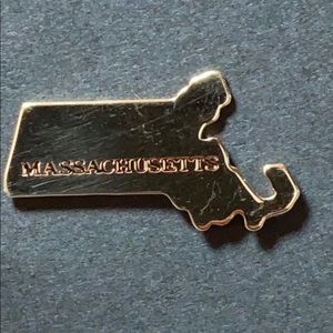 Avon | Jewelry | Vintage Avon Massachusetts State Gold Lapel Pin | Poshmark